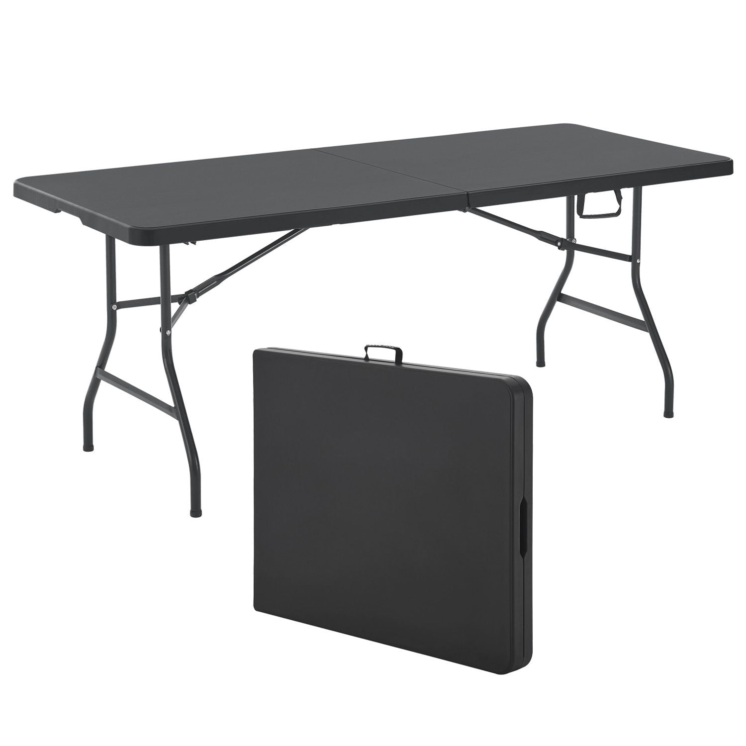 Inklapbare Campingtafel / Buffettafel / Vouwtafel XL - 76 x 183 x 74 c ...