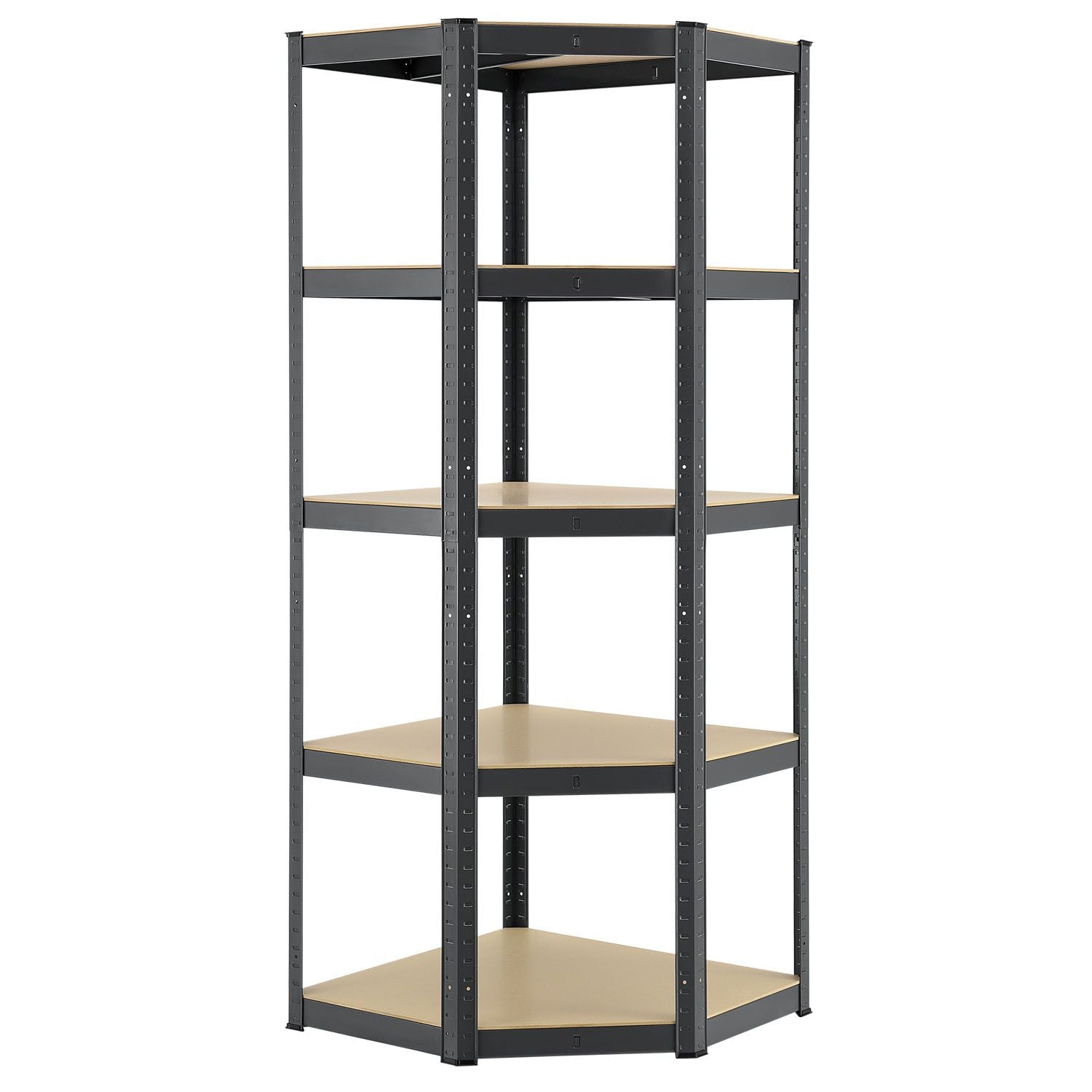 Stellingkast / Magazijnrek - Corner Basic - 180 x 70 cm - Grijs – Hosel